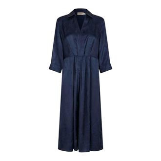 Masai Robe chemise - Femme - Robes - Bleu - Taille: 46 FR