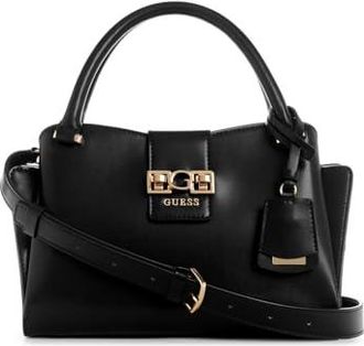Guess sac à main sac à épaule Jane Satchel Black noir