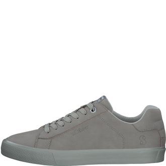 s.Oliver Herren Sneaker flach mit Schnürsenkeln Bequem, Braun (Taupe), 42 EU