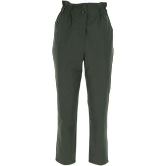 Aspesi Gr&uuml;ne Leinenhose mit weitem Bein - - Trousers - Damen - Gr&uuml;n - S