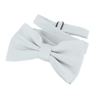 DonDon Fliege Schleife Grau bereits gebunden verstellbar