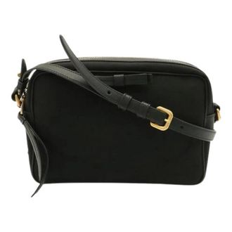 Prada Pre-owned Vintage Canvas Shoulder Bag - - Pre-owned - Damen - Schwarzk - ONE SIZE