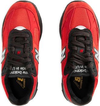 New Balance Calf Suede Sneaker - Red
