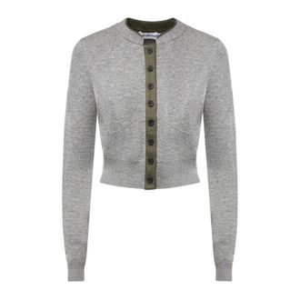 Self Portrait Cardigans - Femme - Pulls - Gris - Taille: 38 FR