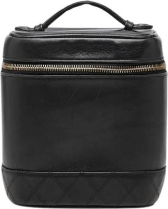 Chanel Pre-owned Vintage Vanity Bag - Femme - Pre-owned - Noir - Taille: ONE Size