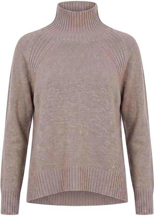 Dondup Pull Col Roul&eacute; - Beige