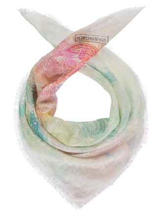 Passigatti Schal Bandana Tuch mit buntem Druck
