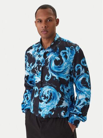 Versace Jeans Couture Hemd 80GAL2R0 NS757 Blau Regular Fit