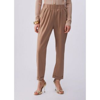 Liu Jo Pantalon slim fit avec revers