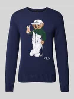 Polo Ralph Lauren Strickpullover mit Polo Bear Motiv