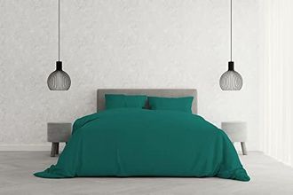 Italian Bed Linen Elegant Bettbezug, Wassergrün, Doppelte