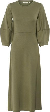 Inwear Damen, Kleider, Grün, XLGröße