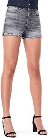 G-Star G-Star Femme Shorts Tedie Ripped Edge Ultra High, Gris (faded anchor D19143-C530-C282), 26