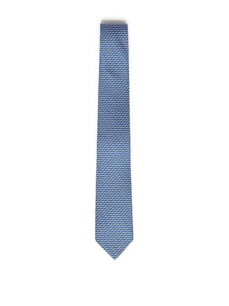 Ferragamo Krawatte - Blau