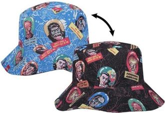 King Kerosin Mars Bucket Hat Unisexe Chapeau Multicolore 100% Polyester