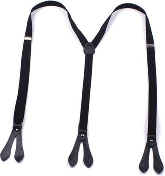 FOMIYES Bretelles Unisexes y Avec Boutons Réglables Et Élastiques Pour Hommes Et Femmes Adaptées Pour Pantalons Et Jeans