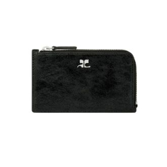 Courr&egrave;ges Kartenhalter mit Rei&szlig;verschluss - - Accessories - Damen - Schwarzk - ONE SIZE