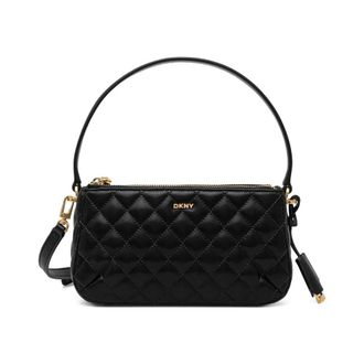 DKNY Trina Double Zip Crossbody - - Bags - Damen - Schwarzk - ONE SIZE