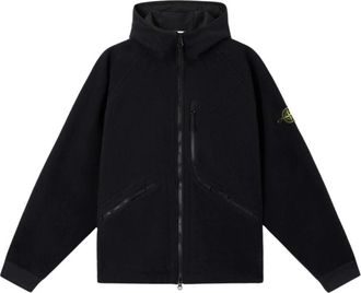 Stone Island Homme, Sweatshirts et sweats &agrave; capuche, Bleu, Taille: S Blouson Sweat &agrave; capuche