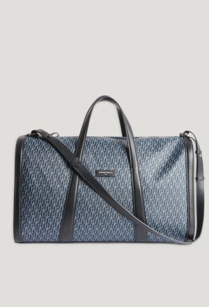 Claudie Pierlot Sac voyage toile monogramme marine