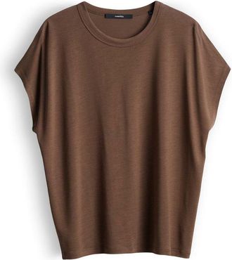 someday Kurzarmshirt Kanja aus flie&szlig;endem Lyocell Flie&szlig;end weich f&uuml;r angenehmen Alltagskomfort