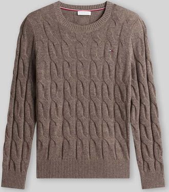 Tommy Hilfiger Regular Fit Pullover aus reiner Wolle