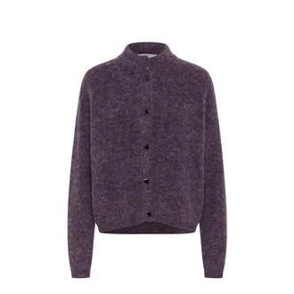 Gestuz AlphaGZ Kurzer Cardigan - - Knitwear - Damen - Lila - S