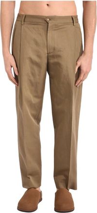 BRIGLIA 1949 Homme, Pantalons, Brun, Taille: L Chinos
