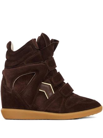 Isabel Marant baskets montantes Bekett 50 mm - Marron