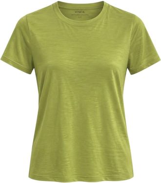Vince T-shirt - Femme - Tops - Vert - Taille: 38 FR