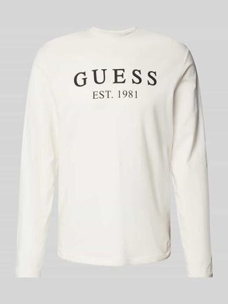 Guess Longsleeve mit Label-Print