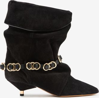 Isabel Marant Bottines Edrik Rings - Femme - Noir - Taille36 - Isabel Marant