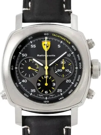 Officine Panerai Panerai Pre-owned - Montre chronographe Rattrapante doccasion - Femme - Pre-owned - Noir - Taille: ONE Size