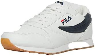 Fila Homme Orbit Mens Chaussure-mode-ville-basse-homme, White Dress Blue, 46 EU