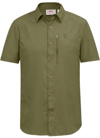 Fj&auml;llr&auml;ven 82268 Abisko Hike Shirt SS M Shirt Mens Savanna XL
