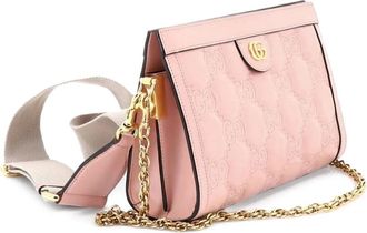Gucci GG GG Matelasse Leather Small shoulder bag - Rose