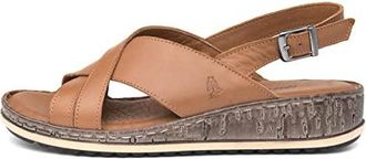 Hush Puppies Femme Elena Sandales à Bride arrière, Marron, Marron Clair, 39 EU