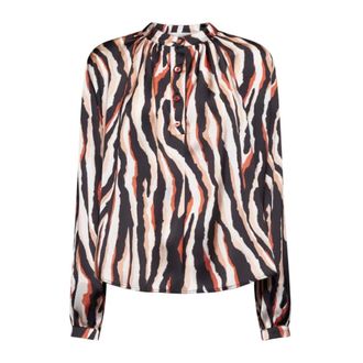 Silvian Heach Femme, Blouses et Chemises, Multicolore, Taille: 40 FR Blouse Kibula