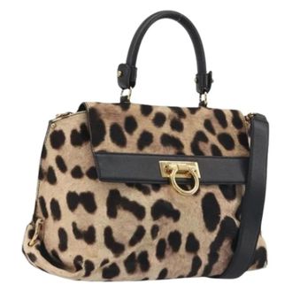 Ferragamo Pre-owned Cuir sacs-main - Femme - Pre-owned - Multicolore - Taille: ONE Size