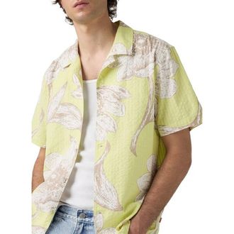 Levi's Chemise droit imprim&eacute; en coton m&eacute;lang&eacute;