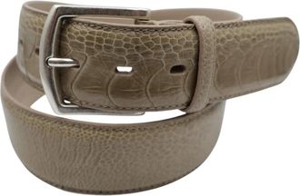 Paolo Vitale Homme, Accessoires, Beige, Taille: 90 CM Strudseb&aelig;lte