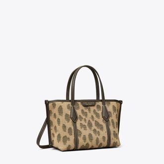 Tory Burch Damen Mini Perry Tote Bag aus Canvas