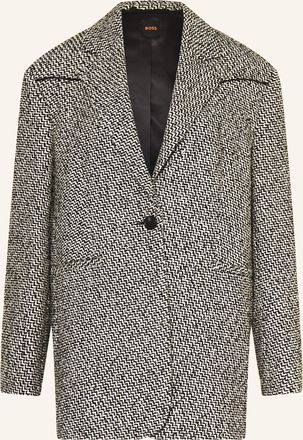HUGO BOSS Longblazer Jasata Aus Bouclé schwarz