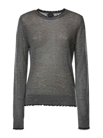 Pinko Pull Col Rond - Gris