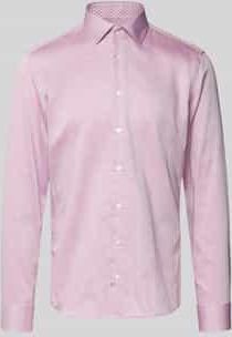 Seidensticker Slim Fit Business Hemd aus Baumwolle mit Kentkragen