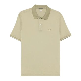 C.P. Company Piqu&eacute; Polo - - Tops - Herren - Gr&uuml;n - M