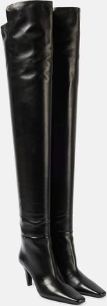 Saint Laurent Overknee-Stiefel Jill 75 aus Leder