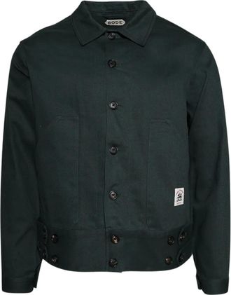 Bode veste à boutons décoratifs - Vert