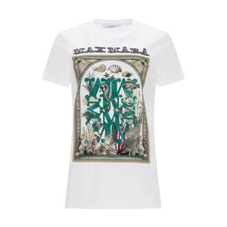 Max Mara Spadino T-Shirt - - Tops - Damen - Wei&szlig; - L