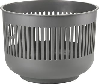 Zone Denmark Ume Wäschekorb, Wäschesammler, Wäschetonne, 30 Liter, Durchm. 40 cm, Höhe 29,2 cm, Grau